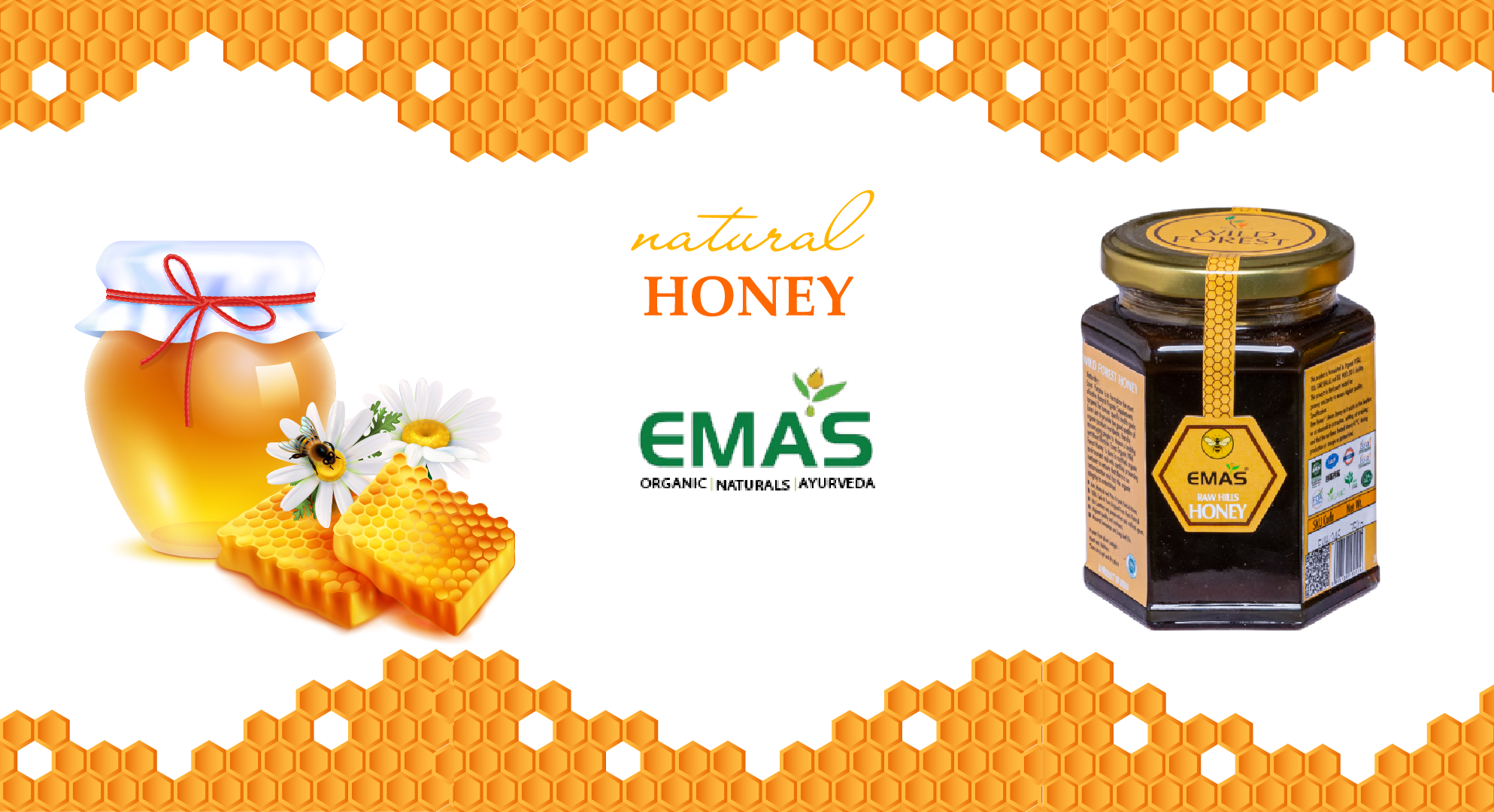 Organic Honey Products | Buy Online | EMAS